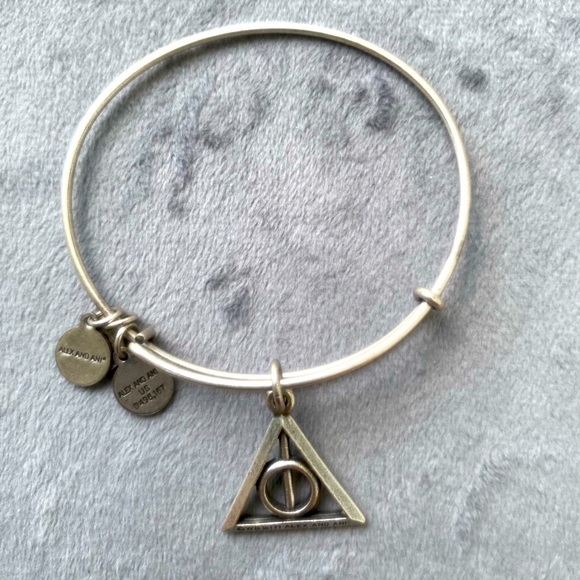 Alex and Ani | Jewelry | Alex And Ani Harry Potter Deathly Hallows Bangle | Poshmark